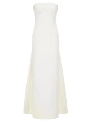 Rachel Gilbert Odette Strapless Gown - White