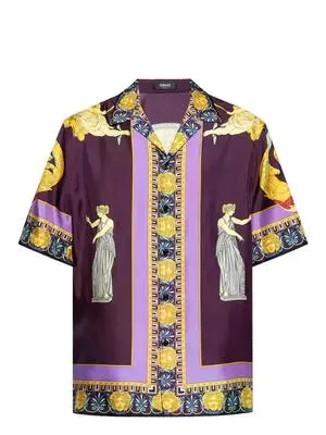 VERSACE Silk Print Shirt