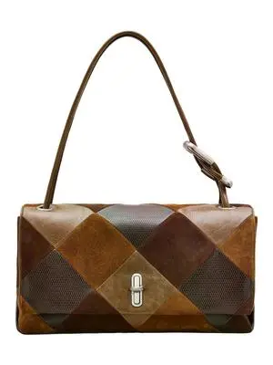 Marc Jacobs Large The Dual Shoulder Bag - Brown