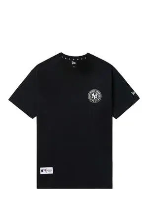 New Era Yankees Logo-embellished T-shirt - Black
