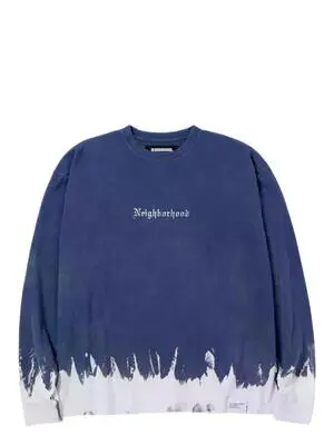NEIGHBORHOOD Dip-dye Long-sleeves T-shirt - Blue