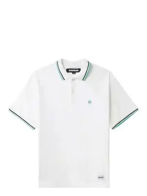 NEIGHBORHOOD Tipped Polo Shirt - White