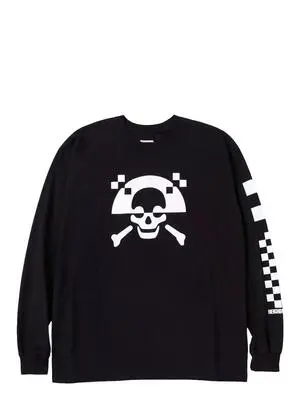 NEIGHBORHOOD Skull-print Long-sleeve T-shirt - Black
