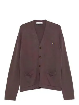 VIVIENNE WESTWOOD V-neck Cardigan - Brown