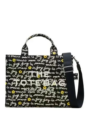 Marc Jacobs The Joy Canvas Medium Tote Bag - Black