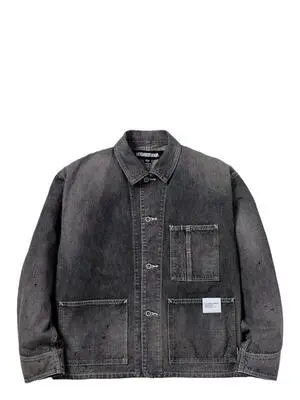 NEIGHBORHOOD Double-pocket Denim Jacket - Grey