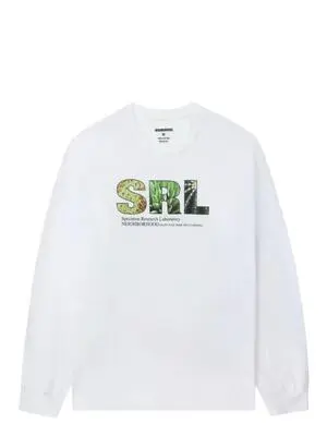 NEIGHBORHOOD Srl Logo-graphic Long-sleeve T-shirt - White