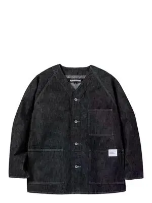 NEIGHBORHOOD Raglan-sleeve Denim Jacket - Black