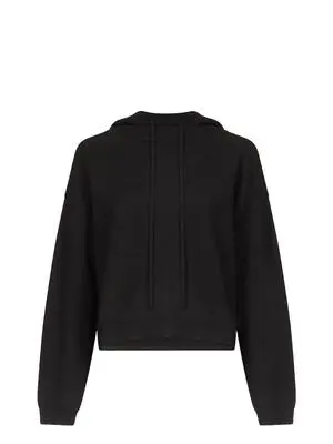Loulou De Saison Sarla Loose Fit Hoodie - Black