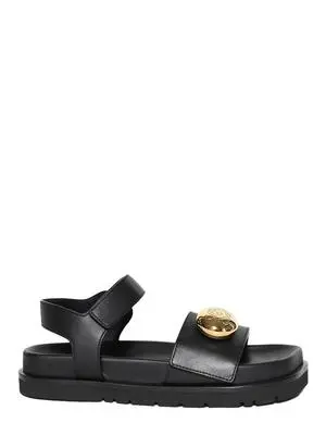 Loewe Pebble Fussbett Sandal - Black