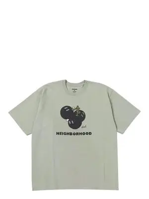 NEIGHBORHOOD Graphic-print Cotton T-shirt - Green