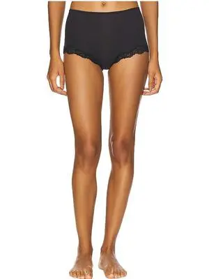 SKIMS Fits Everybody Lace Boyshort - Onyx