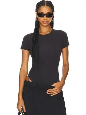SKIMS Fits Everybody T-shirt Bodysuit - Onyx
