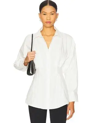 Free People X X Carlie Shirt - Clean Ivory