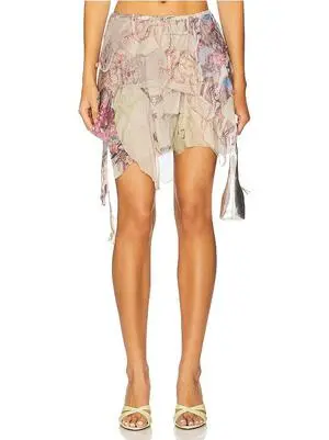 DIESEL® Diesel Silla Layered Skirt Multi