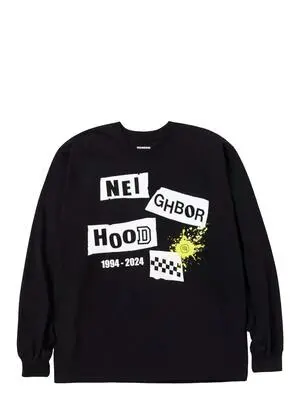 NEIGHBORHOOD Long-sleeve Graphic T-shirt - Black