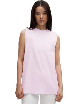 Lululemon All Yours Organic Cotton Tank Top - Pink Organza