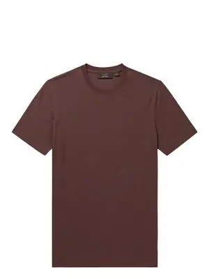 SLOWEAR Incotex Zanone Slim-fit Icecotton T-shirt - Brown