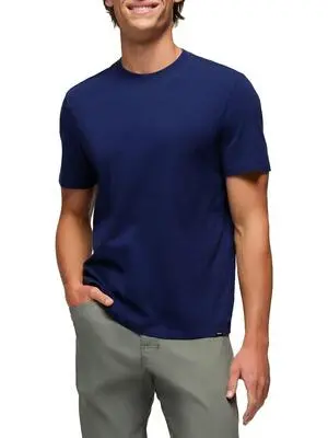 Prana Everyday Short Sleeve Regenerative Organic Cotton T-shirt - Capulet Blue