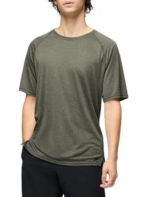 Prana Natural Flow Performance Short Sleeve T-shirt - Thyme