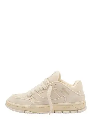 Axel Arigato Area Lo Piping Sneaker Light Beige/off White