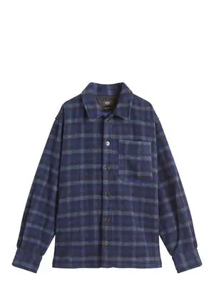 A.P.C. Stanley Check Wool Overshirt