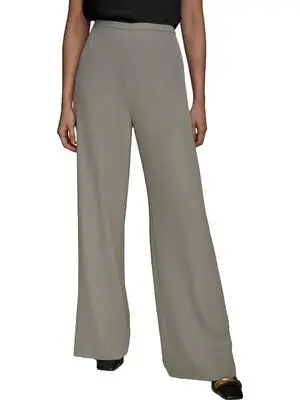 Donna Karan New York Pull-on Wide Leg Pants - Weathered