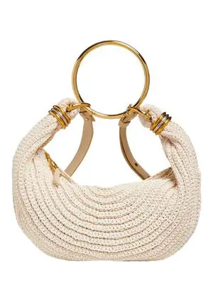 Chloé Small Crochet Hobo Bag - Deep Ivory