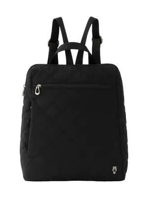 SAKROOTS Arlo Quilted Backpack Black Diamond Quilted