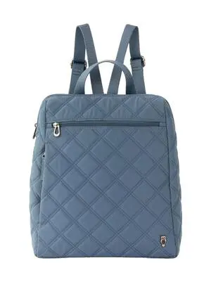 SAKROOTS Arlo Quilted Backpack Maritime Diamond Quilted