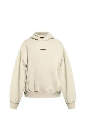 Fear Of God Essentials Fleece Hoodie - Heather Stone