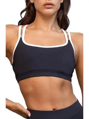 Heroine Sport Duo Racerback Sports Bra Black