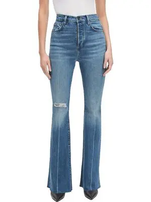FAVORITE DAUGHTER The Valentina High-waist Flare-leg Jeans - Beacon