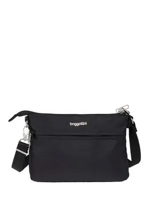 BAGGALLINI Securtex Classic Anti-theft Crossbody Bag - Black