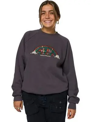 PARKS PROJECT Hawai'i Geological Wonderlands Crewneck Sweatshirt - Graphite