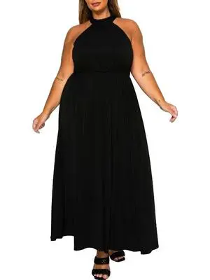 L I V D Cassia Maxi Dress - Black