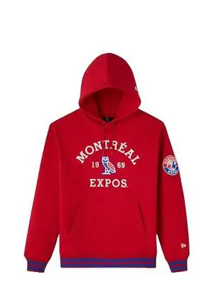 OVO X New Era Mlb Montreal Expos Hoodie - Red