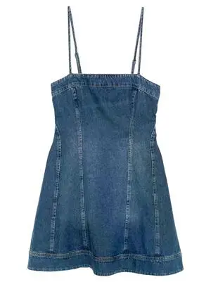 REFORMATION Elma Mini Dress - Blue
