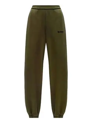 Attico Penny Cuffed Trackpants - Green