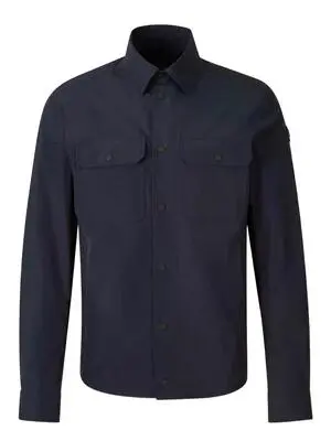 Moncler Flap-pocket Shirt Jacket - Blue