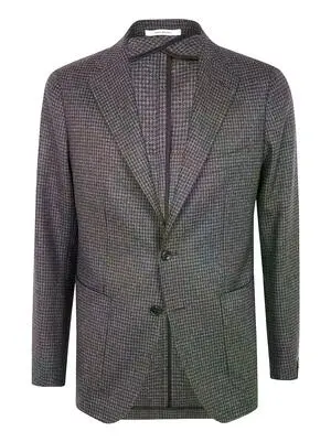 Tagliatore Wool Blazer - Brown