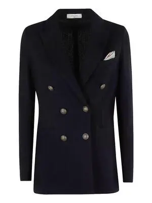 CIRCOLO 1901 Double-breasted Blazer - Blue