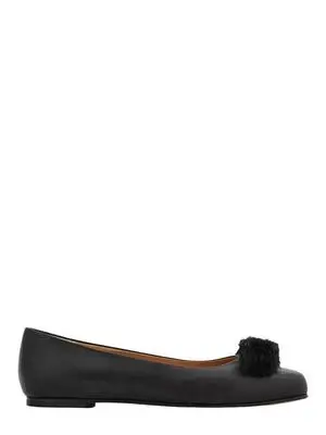 FERRAGAMO Vara Bow Ballet Flats - Black