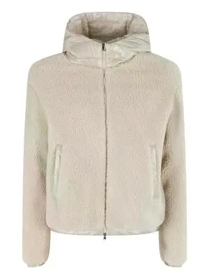 Herno Quilted Hooded Jacket - Neutrals