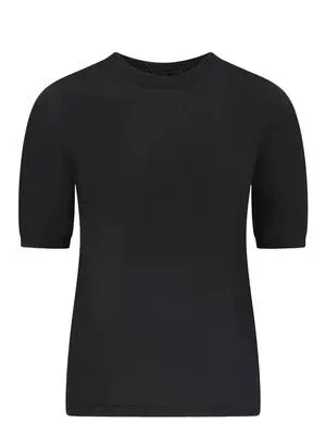 MAX MARA Short-Sleeve Knitted Sweater