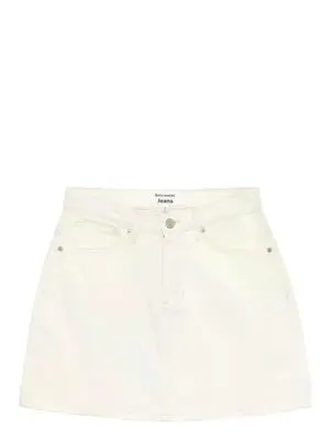 REFORMATION Lydia Mini Skirt - White