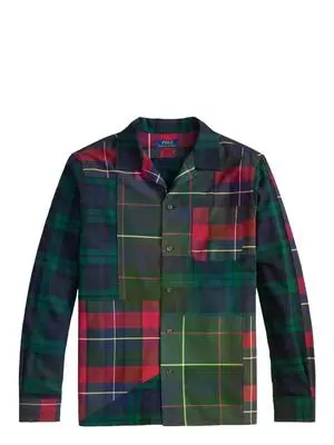 Polo Ralph Lauren Plaid-pattern Patchwork Shirt - Green