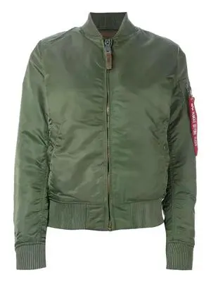 Alpha Industries MA-1 VF 59 Bomber Jacket With Side Pockets Green