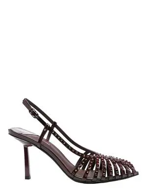LE SILLA 85mm Crystal-embellished Sandals - Red
