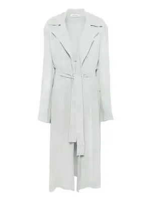 Alberta Ferretti Belted Coat - Green